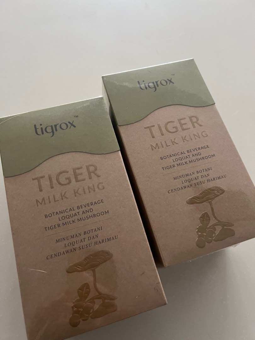 tigrox乳靈芝口服液 對付咳超好, 健康及營養食用品, 健康補充品, 健康補充品 - 保健食品，飲料和補品 - Carousell