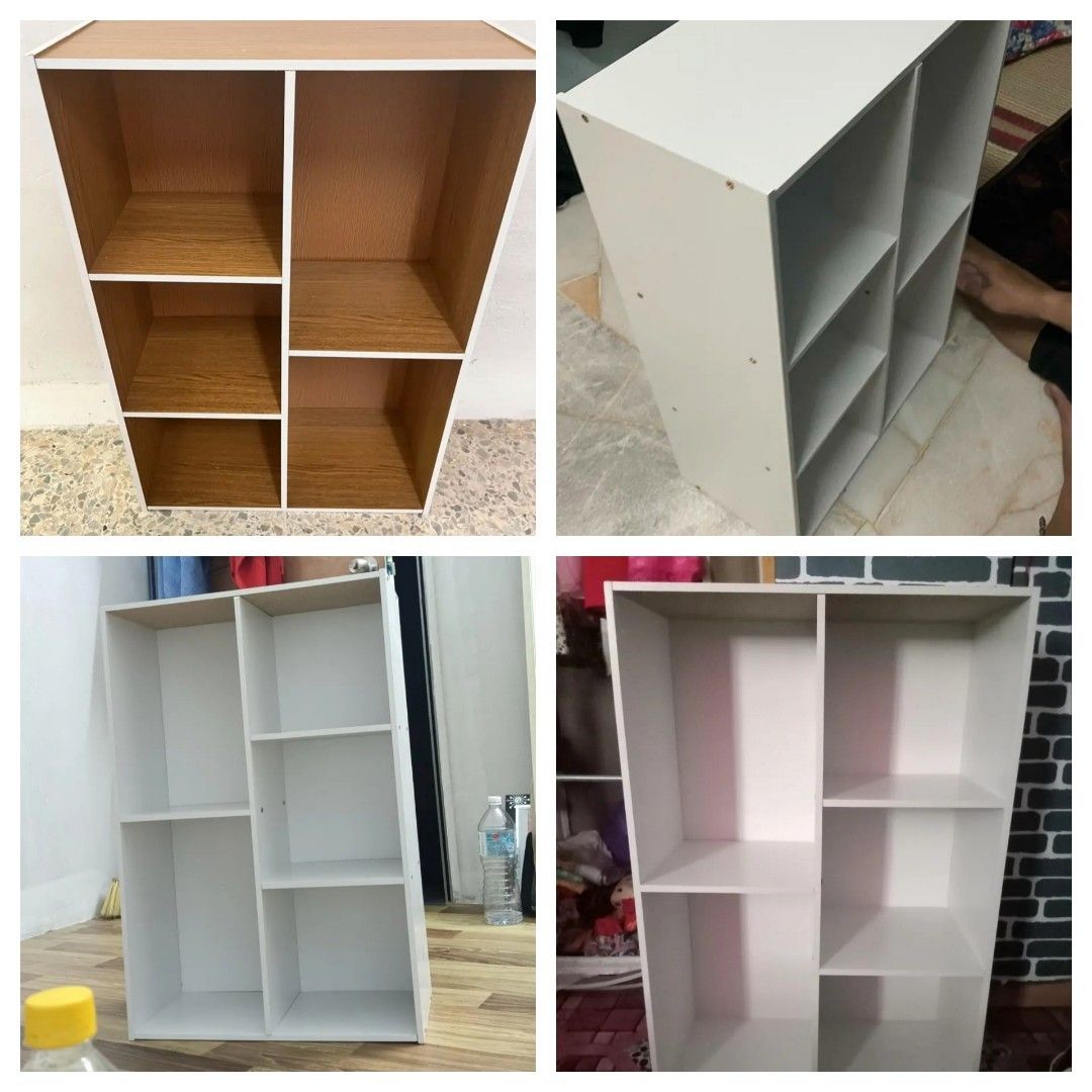 TM RAK Buku rak Buku 5 tier, Furniture & Home Living, Outdoor Furniture on Carousell