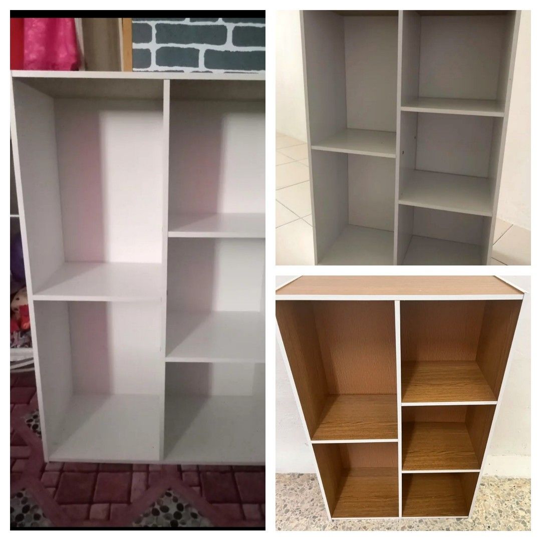 TM RAK Buku rak Buku 5 tier, Furniture & Home Living, Outdoor Furniture on Carousell