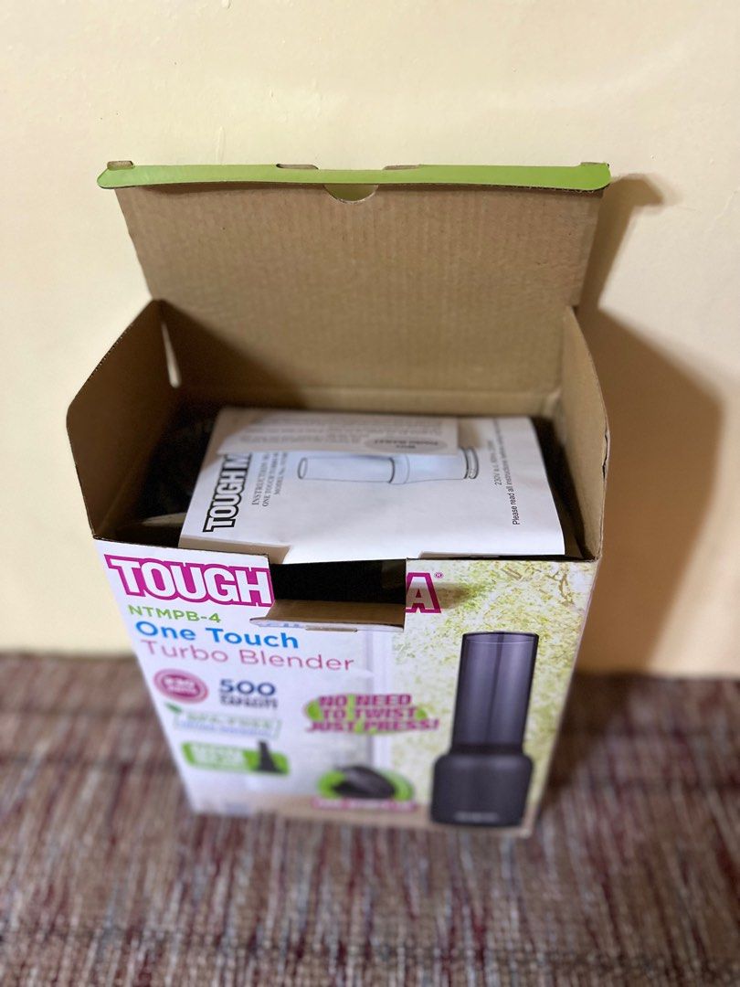 TOUGH MAMA One Touch Turbo Blender 500ml, TV & Home Appliances, Kitchen ...