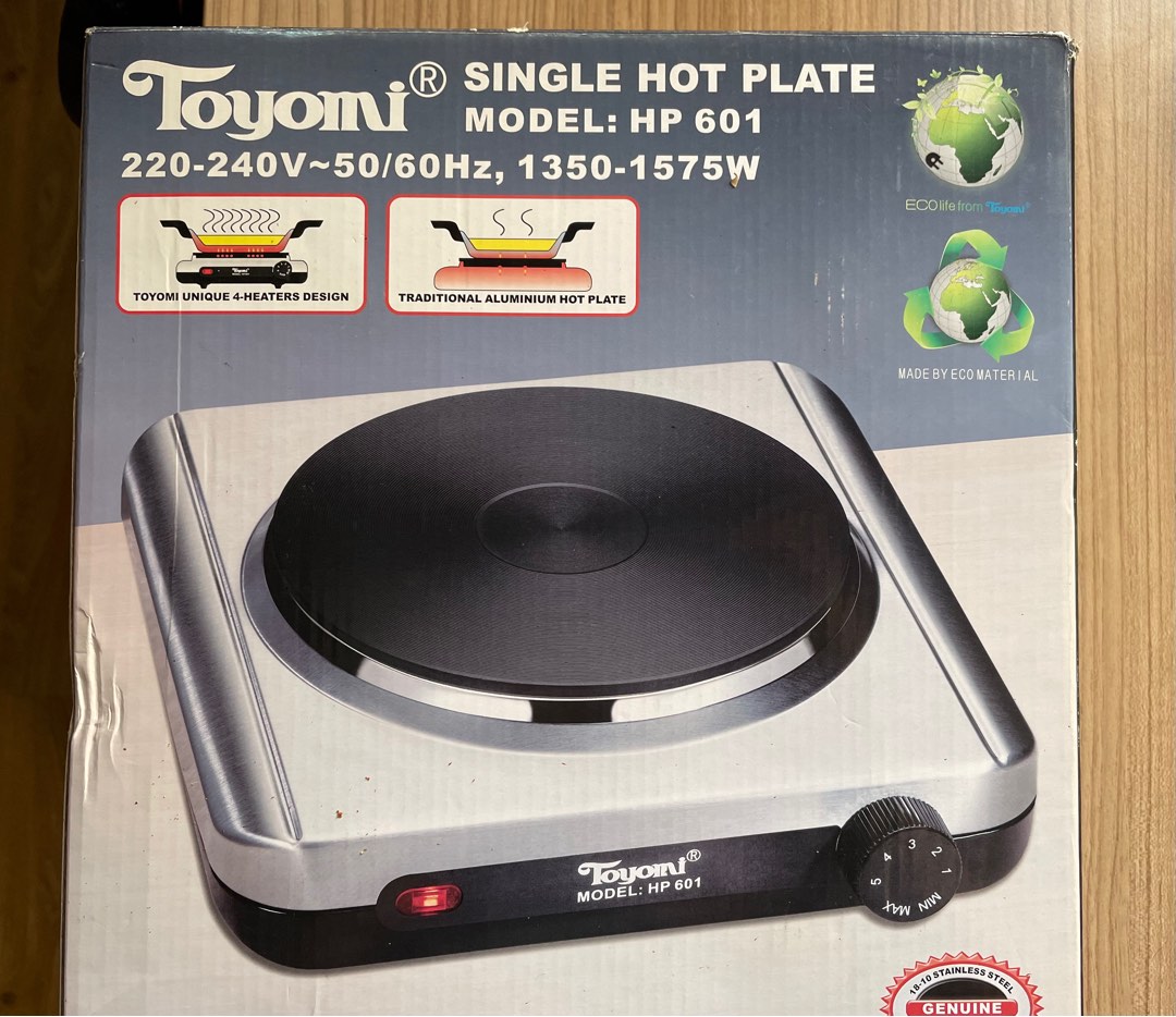 Toyoni Hot Plate, TV & Home Appliances, Kitchen Appliances, Other ...