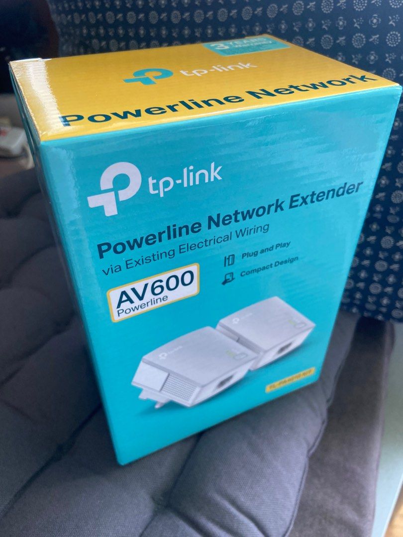 TP-Link PA4010 AV600 Powerline Starter Kit, Computers & Tech, Parts ...
