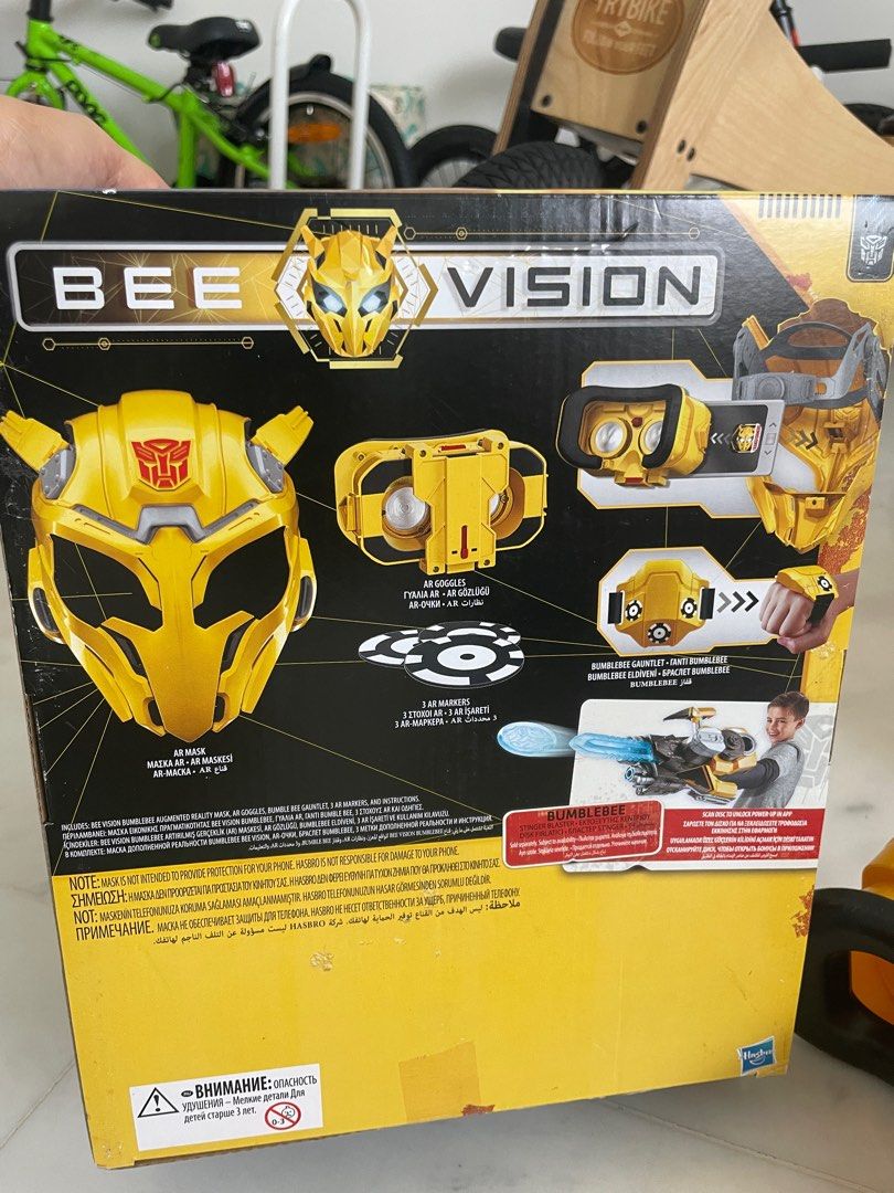 Transformers Bee vision AR toy, Hobbies & Toys, Toys & Games on Carousell