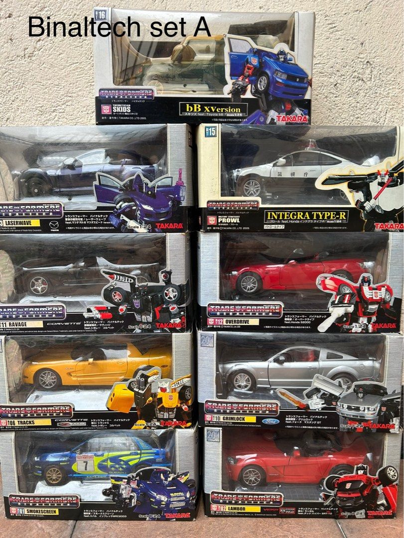 Transformers G1 Rare Binaltech set A, Hobbies & Toys, Toys & Games on ...