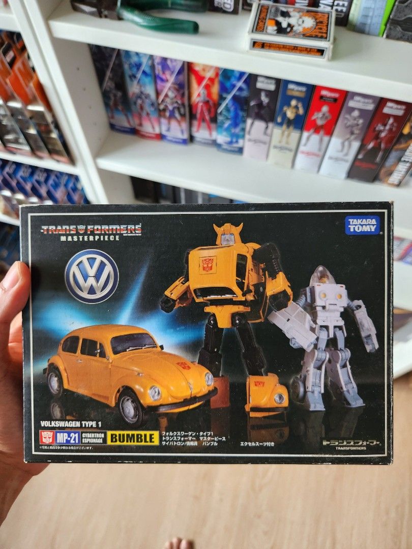 Transformers Masterpiece Bumblebee MP-21 & FREE MP-20 WHEELJACK ...