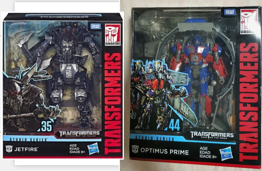 Transformers Studio Series SS 44 JetWing Optimus Prime and SS 35 ...