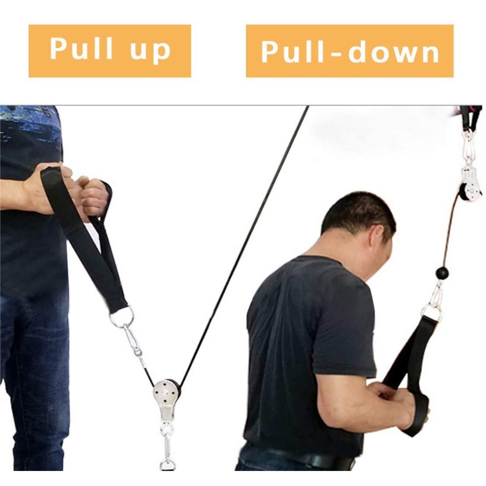 Tricep Training Rope Kit Pulley Cable Machine Cable Attachment System ...