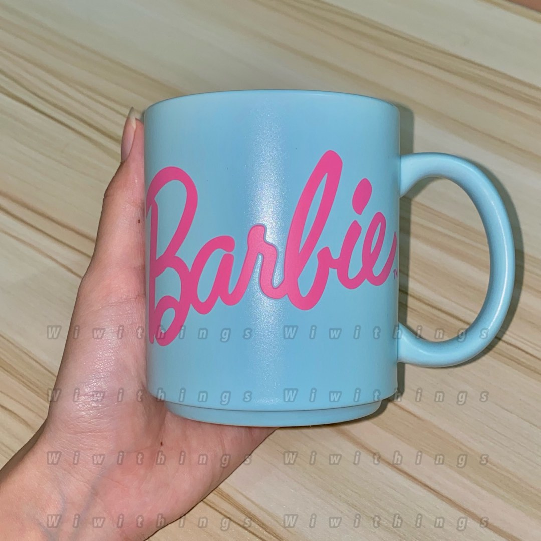 Typo mug barbie, Furniture & Home Living, Kitchenware & Tableware ...