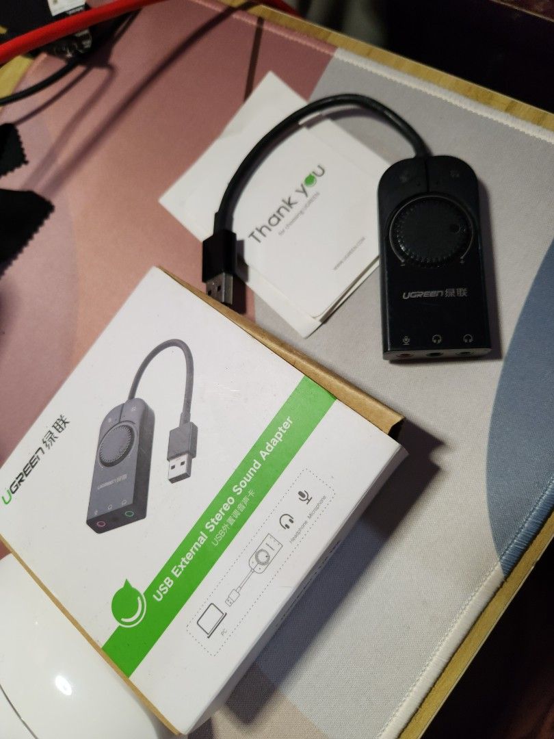 U-Green External Sound Adapter on Carousell