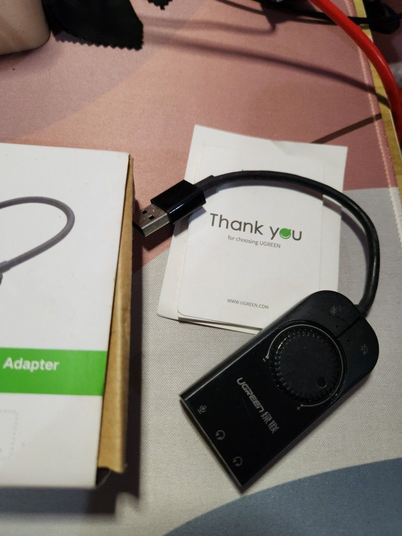 U-Green External Sound Adapter on Carousell