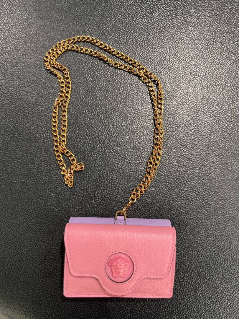 Versace mini coins card holder, Luxury, Bags & Wallets on Carousell