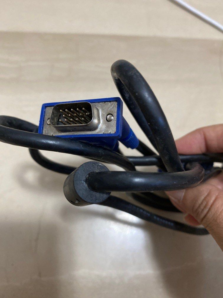 VGA cable, Computers & Tech, Parts & Accessories, Cables & Adaptors on ...