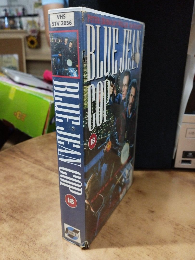 (VHS) Blue Jean Cop, Hobbies & Toys, Music & Media, CDs & DVDs on Carousell