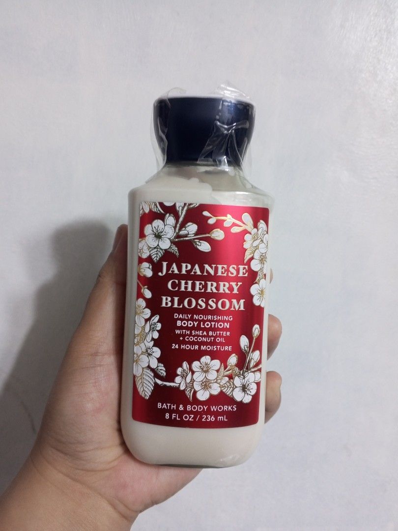 VICTORIA's SECRET JAPANESE CHERRY BLOSSOM BODY LOTION on Carousell