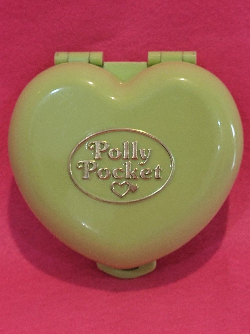 Vintage Bluebird Polly Pocket Pony Club (Lime Green) Compact only ...