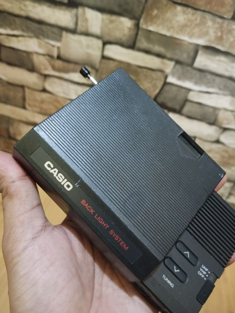 Vintage Casio TV-2000 Portable Liquid Crystal Color TV w/ Backlight ...