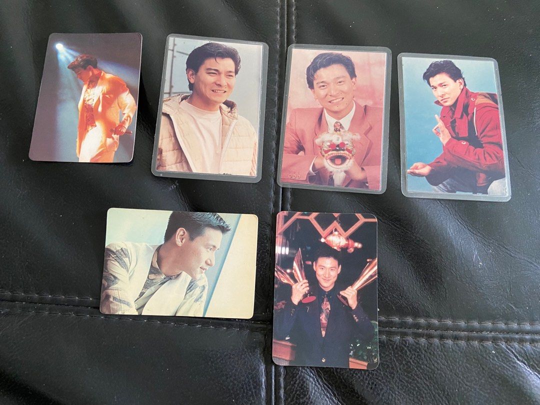 Vintage collectible Andy Lau and Jacky Cheung idol cards, Hobbies & Toys, Memorabilia ...
