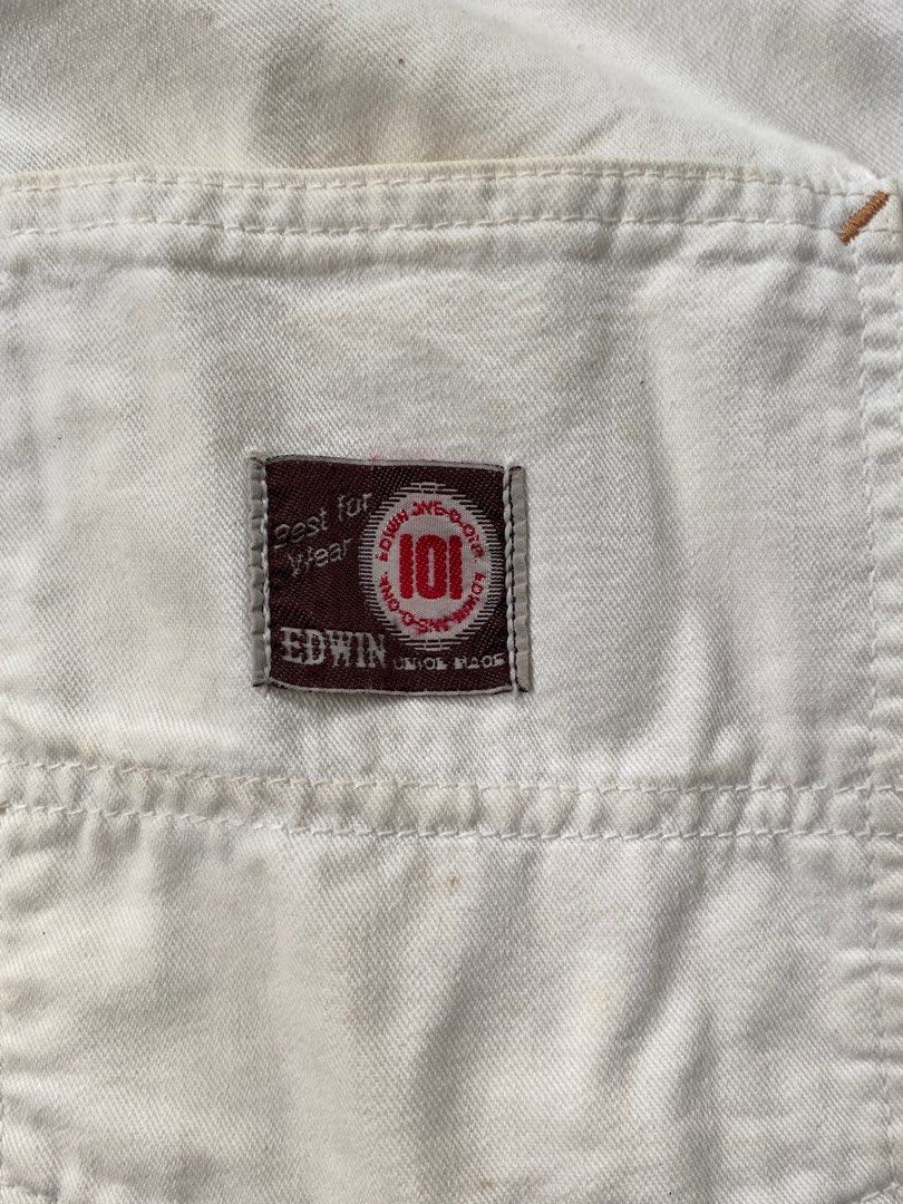 Vintage Edwin 101 Jeans Carpenter saiz 28, Men's Fashion, Bottoms, Trousers on Carousell