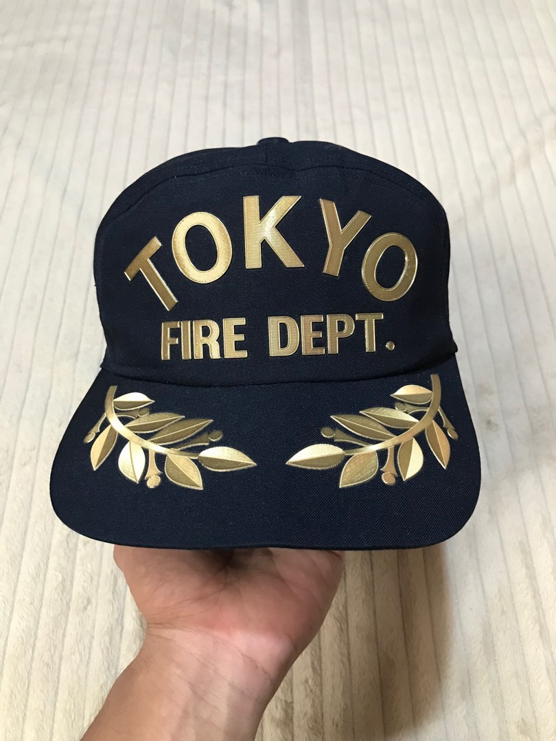 VINTAGE TOKYO FIRE DEPT. 7 PANEL HAT LEGIT on Carousell