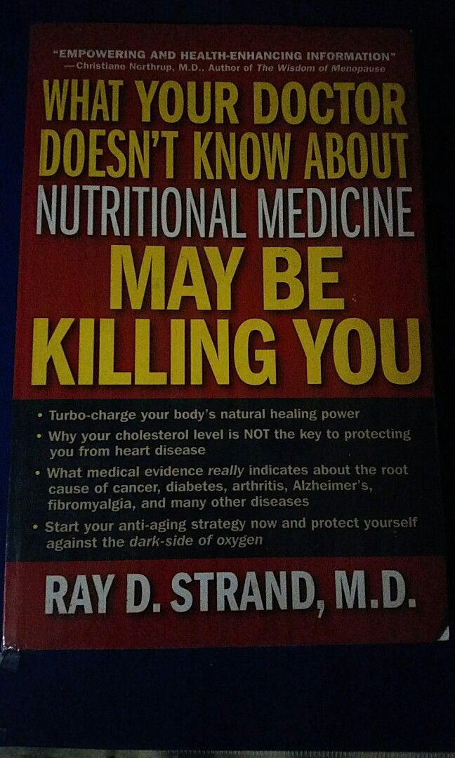 What Your Doctor Doesn't Know About Nutritional Medicine May Be Killing ...