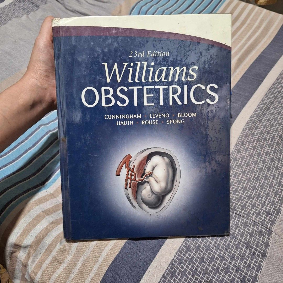 Williams Obstetrics 23rd ed. Original on Carousell