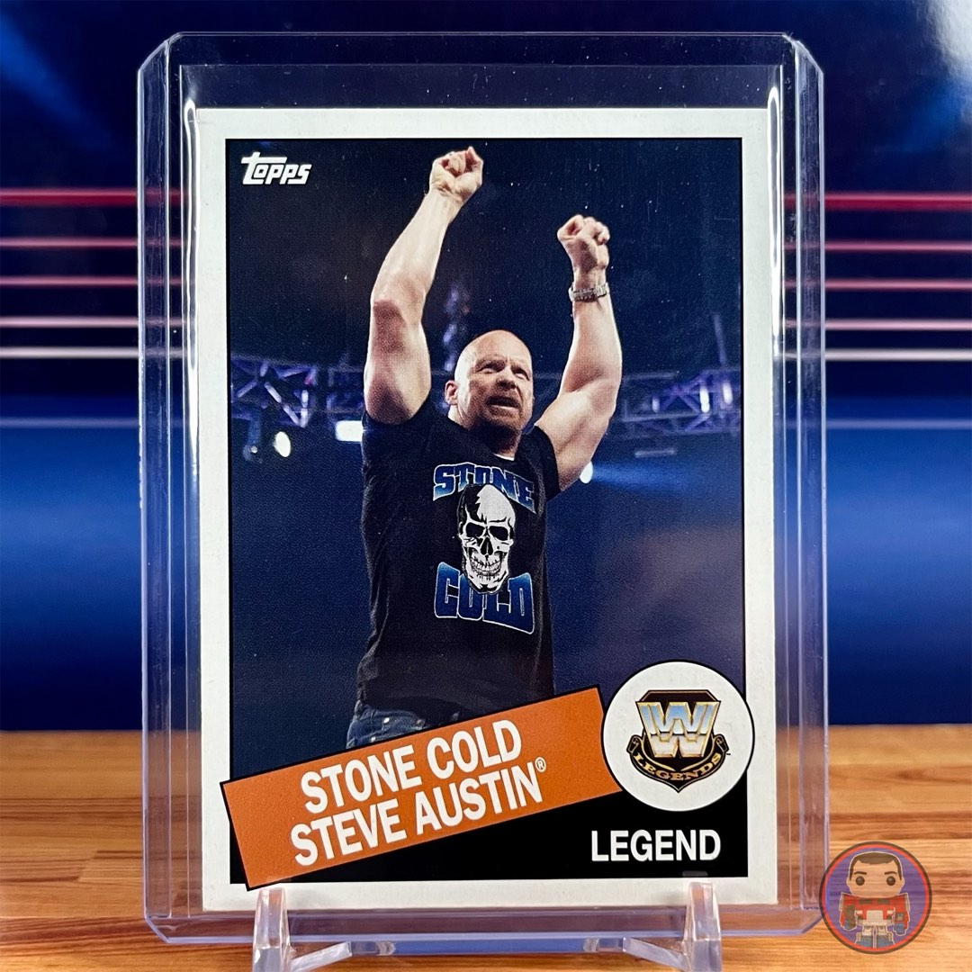 WWE Cards - Stone Cold Steve Austin 2015 Topps WWE Heritage #111 ...