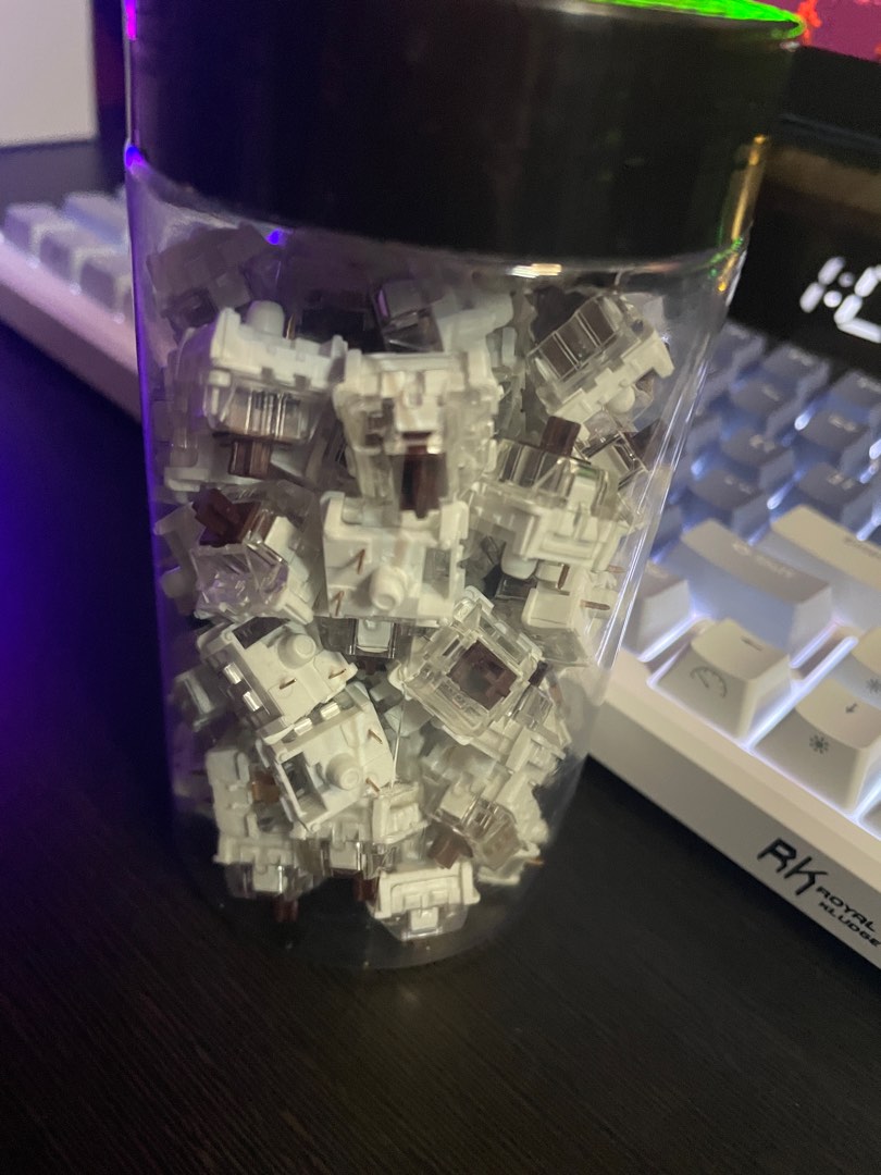 x80 pcs of RK Brown Switches on Carousell