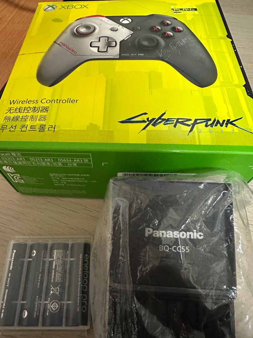 Xbox Controller (Cyberpunk 2077 Edition), Video Gaming, Gaming ...