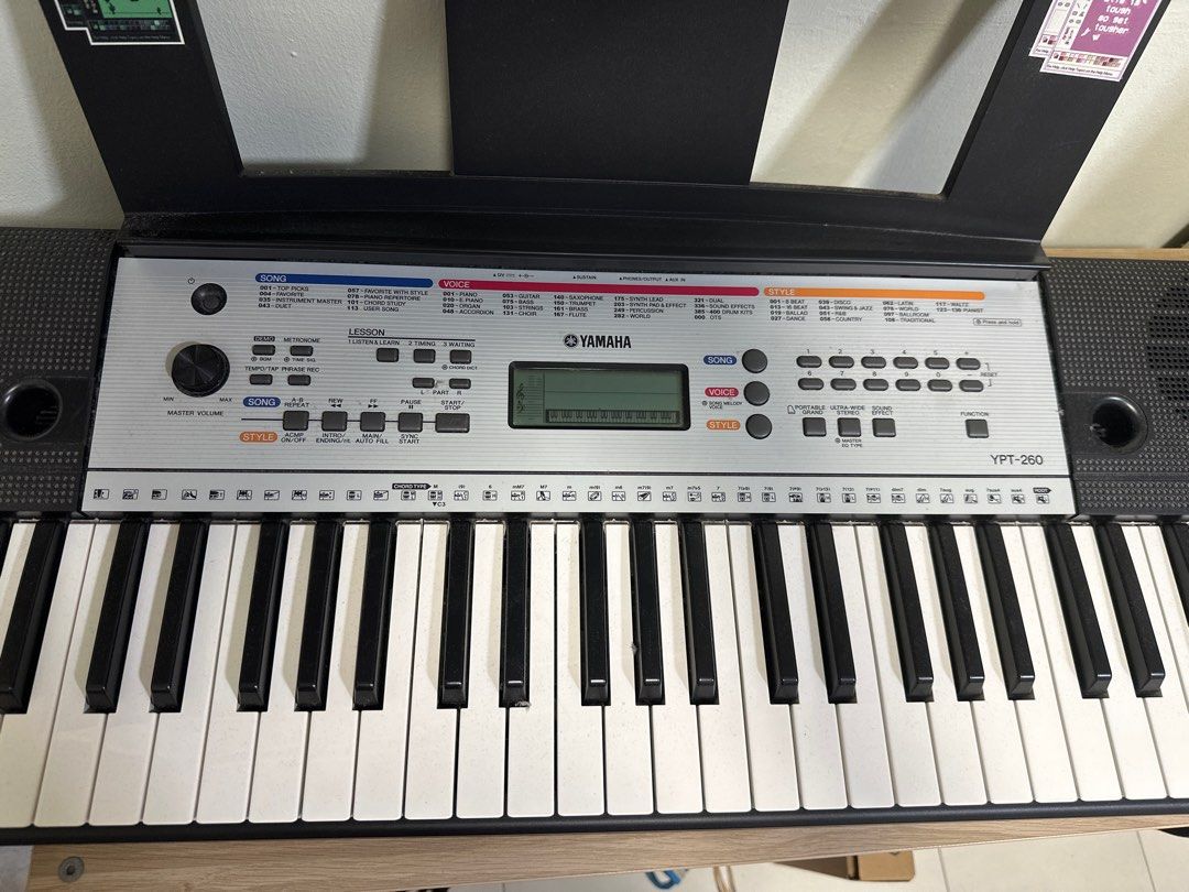 Yamaha Keyboard Piano, Hobbies & Toys, Music & Media, Musical ...