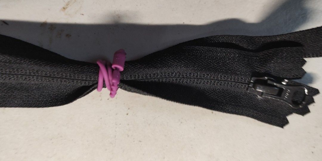 ykk original black magic invisible size 5 zipper brand new made in ...