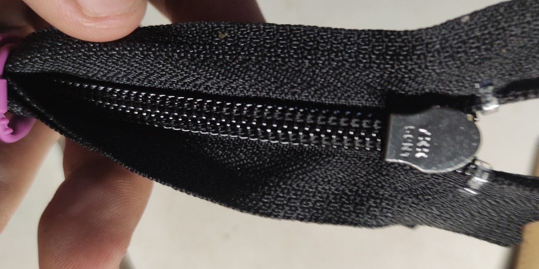 ykk original black magic invisible size 5 zipper brand new made in ...