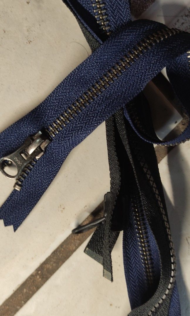 ykk original black metal size 5 zipper brand new made in Japan Heavy ...