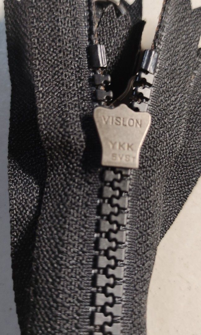 ykk original black vislon size 5 zipper brand new made in Japan on Carousell