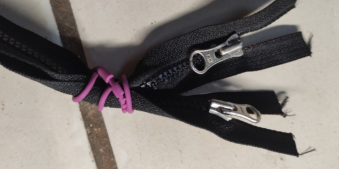ykk original black vislon size 3 zipper brand new made in Japan Heavy ...