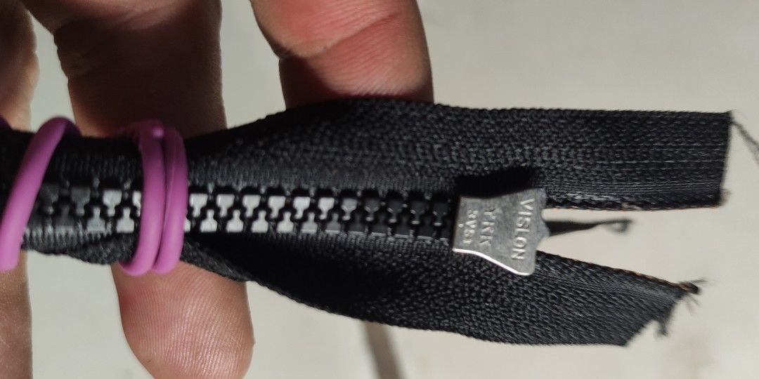 ykk original black vislon size 3 zipper brand new made in Japan Heavy ...