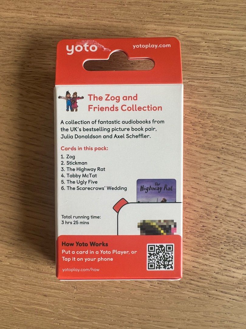 Yoto Player Cards - The Zog and Friends Collection, Hobbies & Toys ...