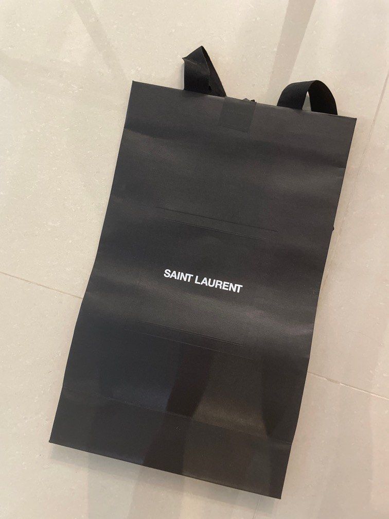 YSL Brand New Paper bag, Luxury, Bags & Wallets on Carousell