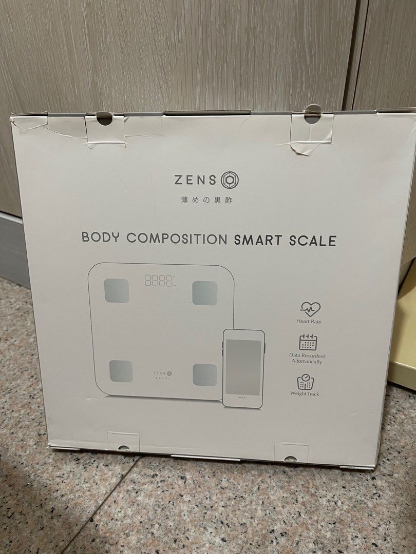 Zenso Body Composition Smart Scale, Health & Nutrition, Health Monitors & Weighing Scales on ...