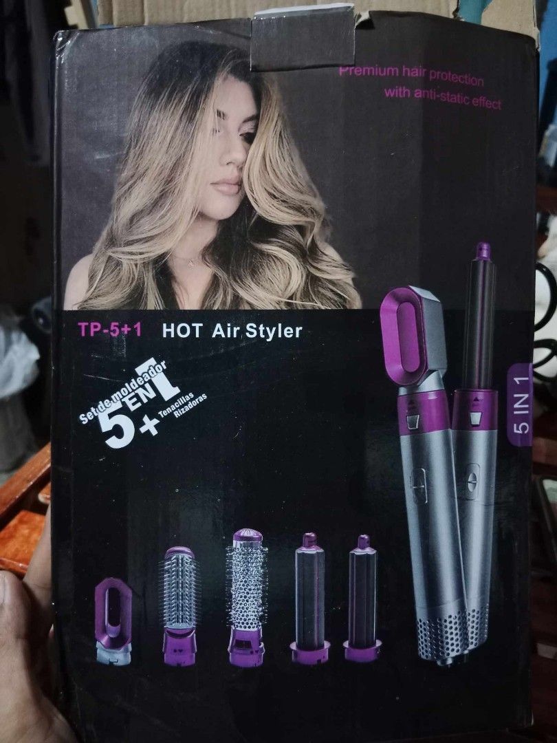 5 in 1 Dyson-Like hair styler, Beauty & Personal Care, Hair on Carousell