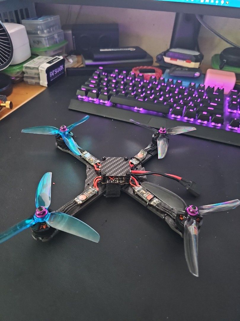 5 inch Acro Quad BNF Frsky, Hobbies & Toys, Toys & Games on Carousell