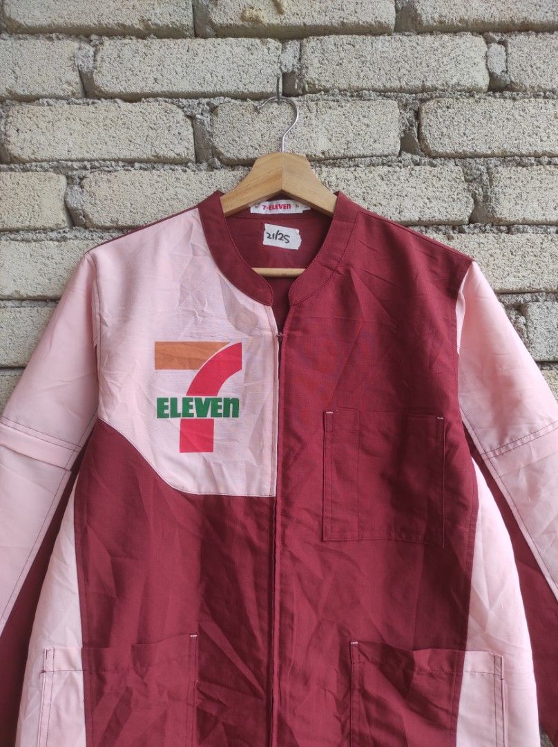 7E 7 eleven vintage vtg japan uniform jacket shirt workwear workers ...