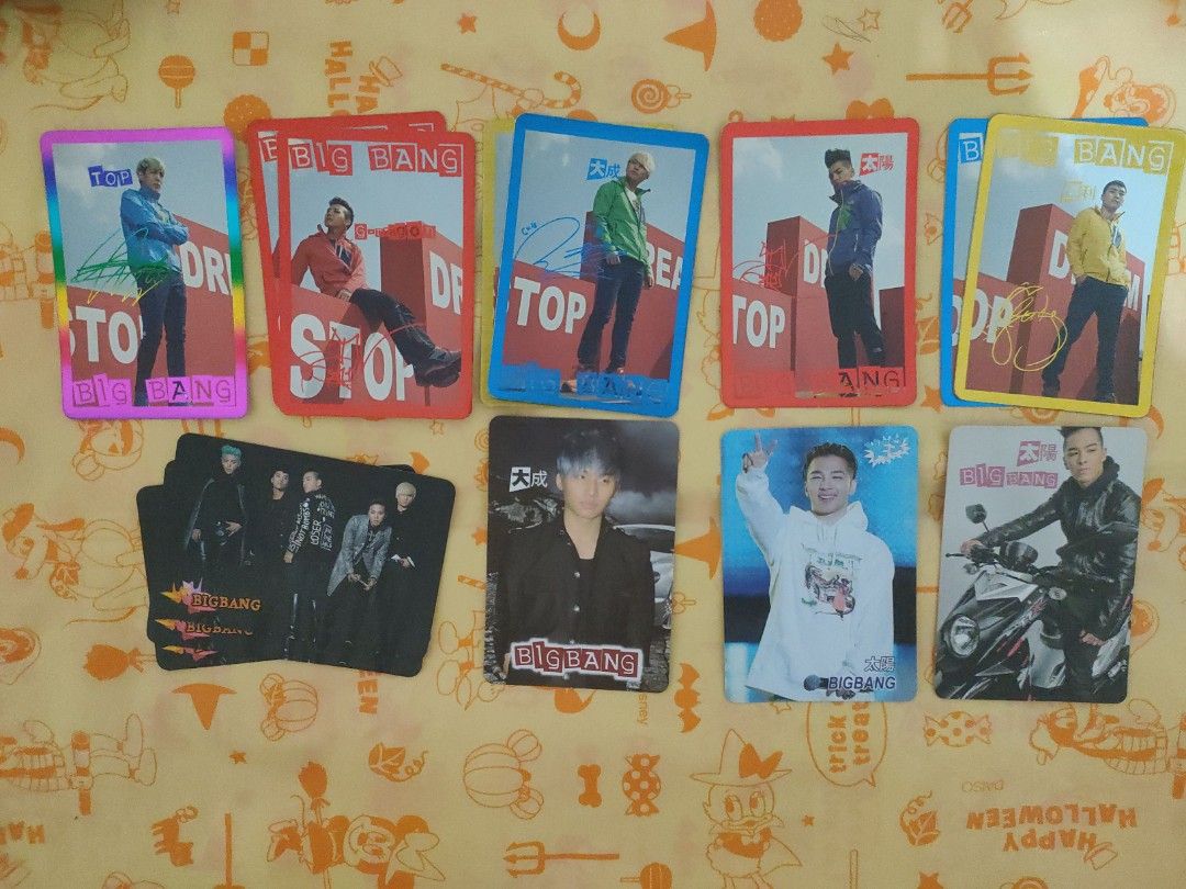 現貨 Beast Yescard 6人/5人時期/B1A4/FTIsand 5人時期/CNBlue 4人時期/Bigbang 5人時期 已絕版白卡/專輯白卡/單色簽/金簽/銀簽/彩簽set 白 ...