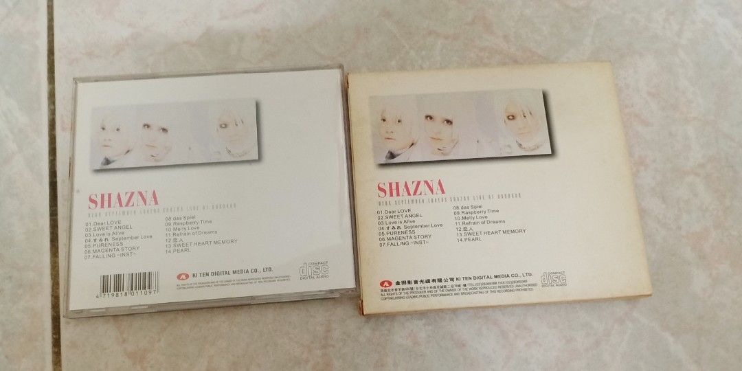 超絕版 Shazna 武道館 Live 演唱會 CD 金田影音, 書籍、休閒與玩具, 樂器、音樂相關, CD、DVD在旋轉拍賣