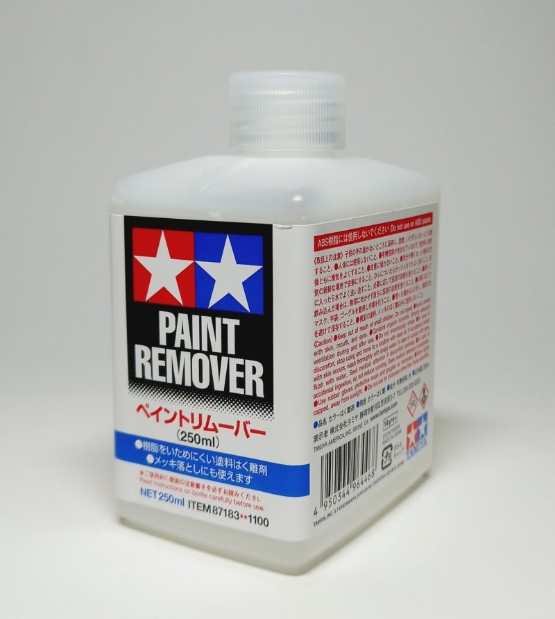 田宮模型塗料及展示工具 TAMIYA 87183 Model Paints & Finishes Paint Remover for ...