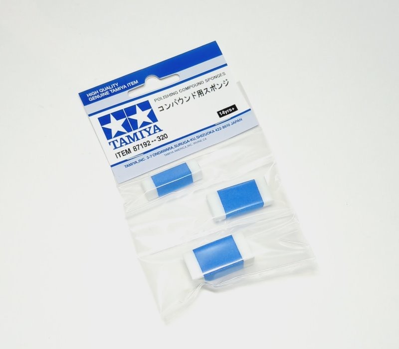 Party Decorations Tamiya Polishing Sponge Set - 3 Piece Compound ...