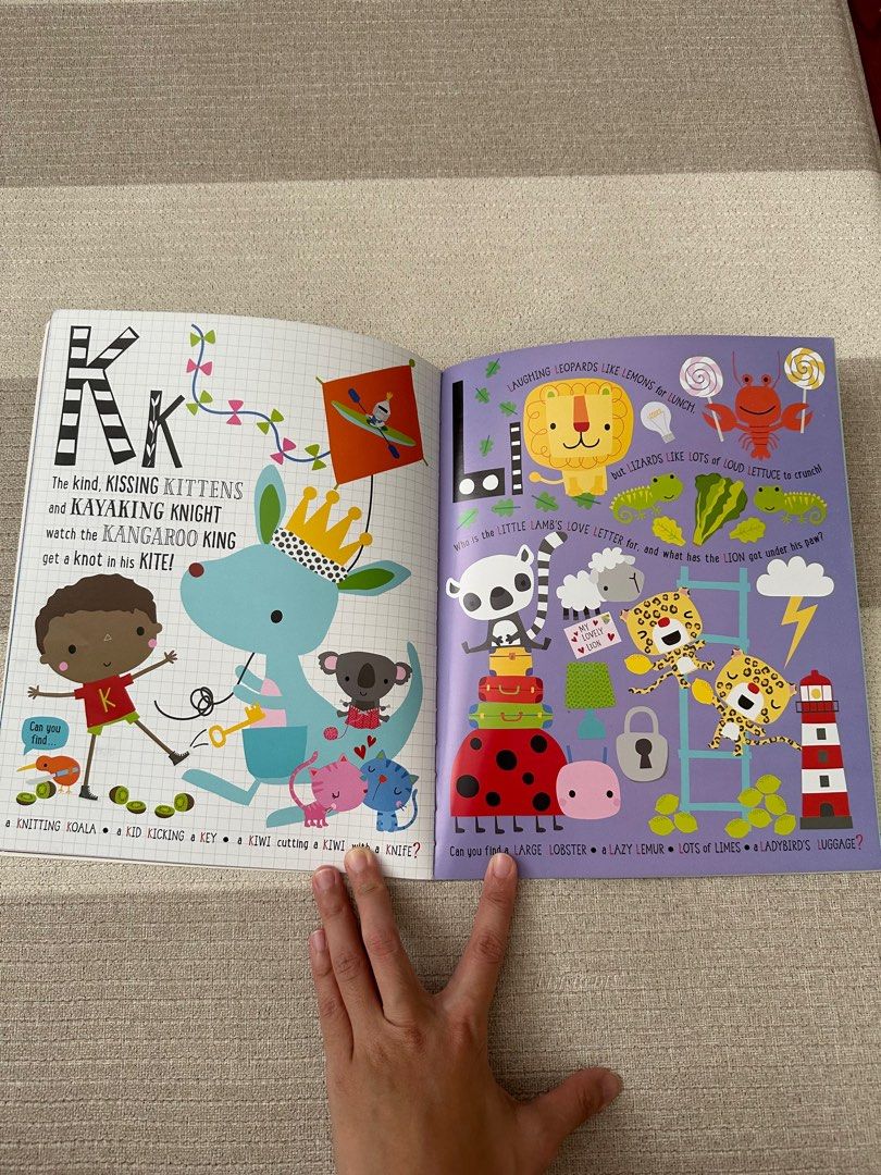 ABC - A hide and seek alphabet book, Hobbies & Toys, Books & Magazines ...