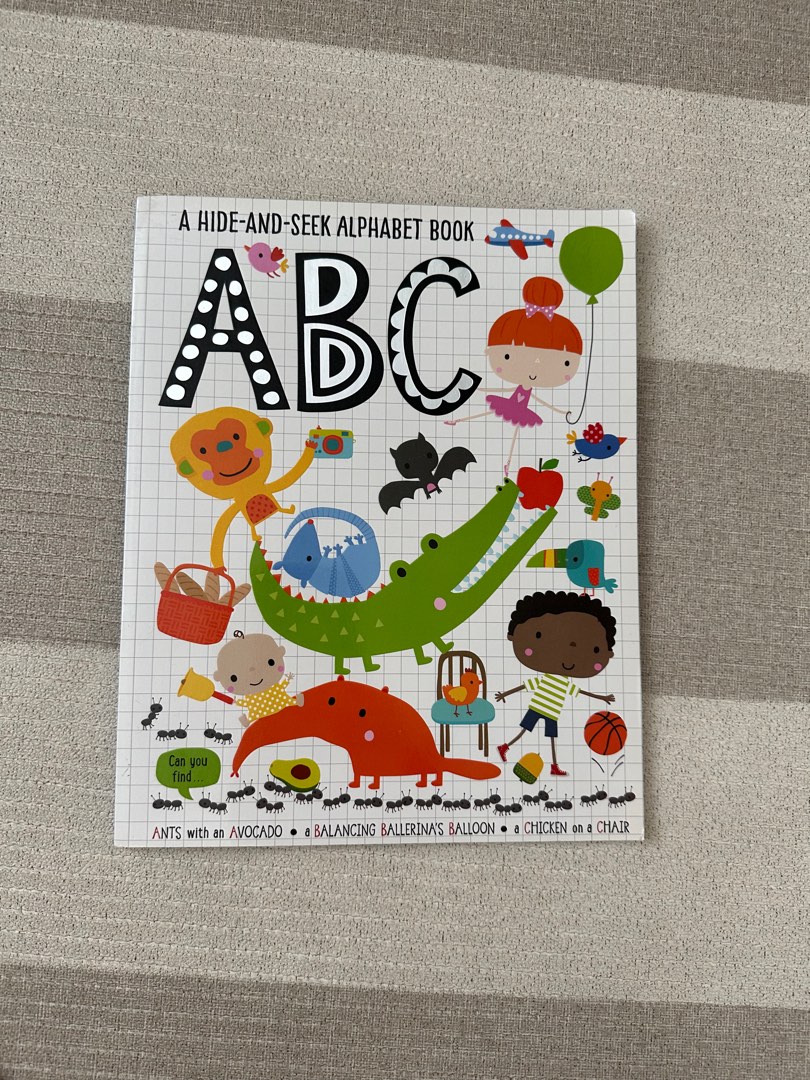 ABC - A hide and seek alphabet book, Hobbies & Toys, Books & Magazines ...