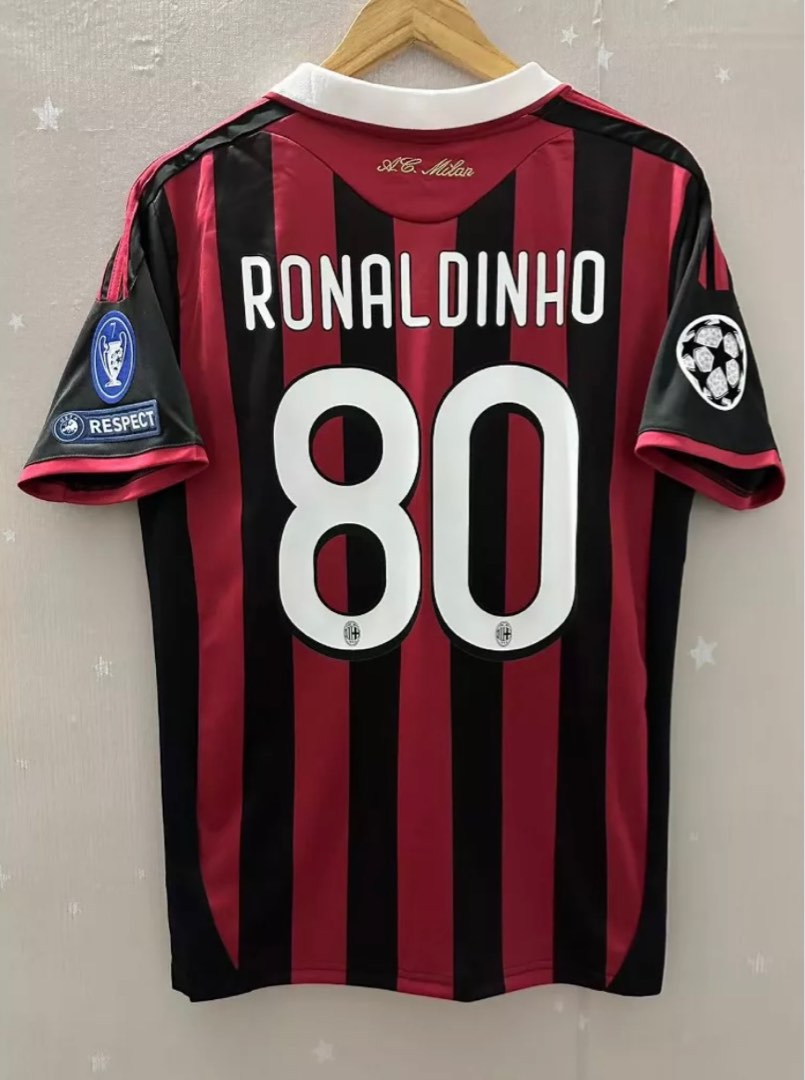 AC Milan 09/10 home jersey on Carousell