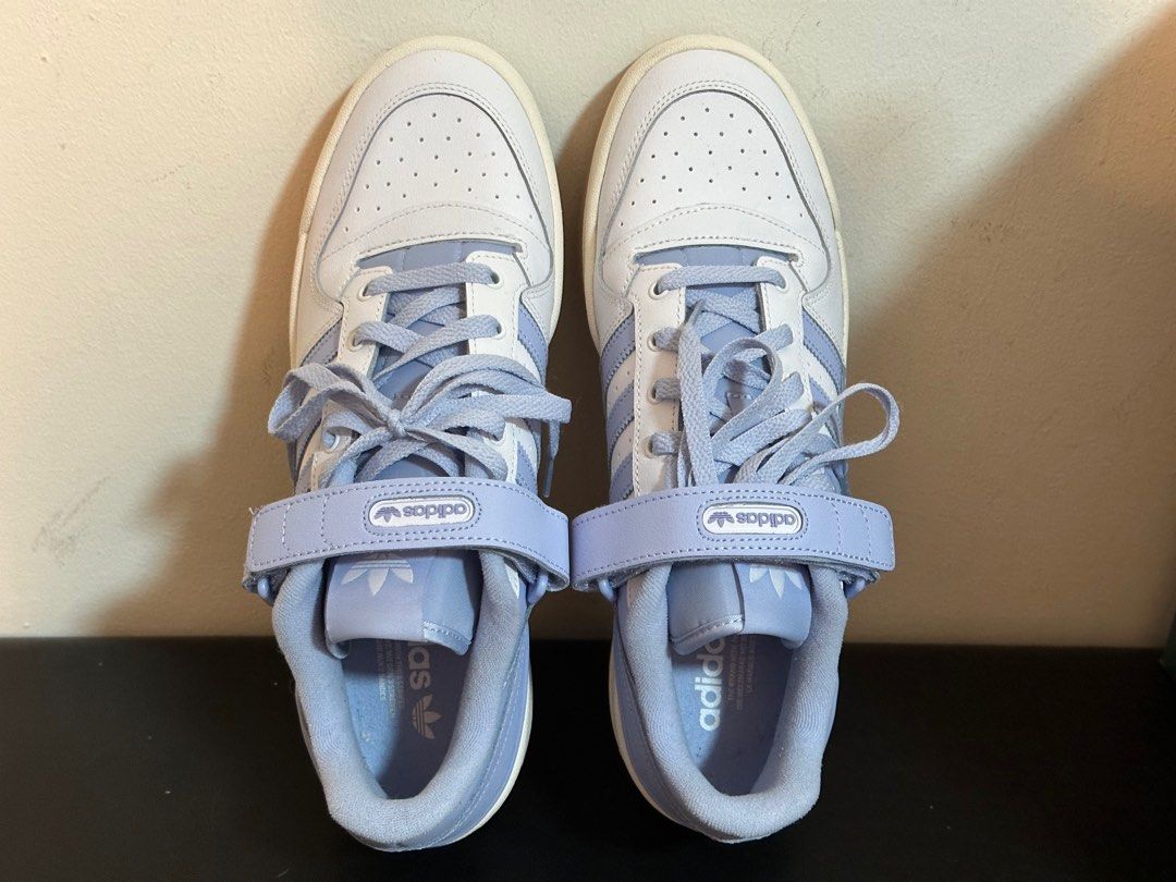 Adidas Forum Low Cloud White / Blue Dawn, Men's Fashion, Footwear ...