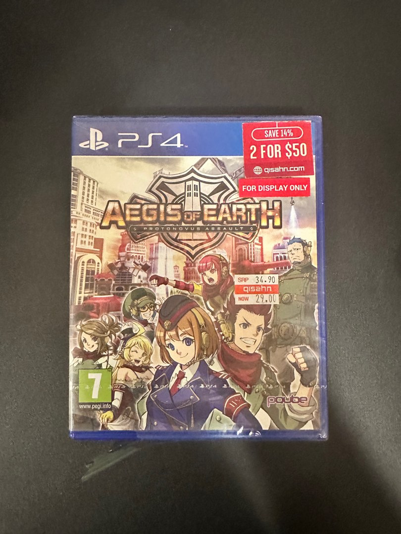 Aegis of Earth PS4 game, Video Gaming, Video Games, PlayStation on ...